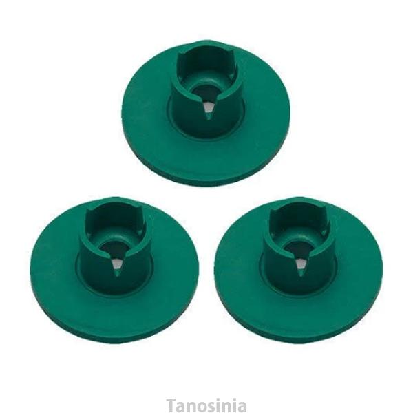 ・三つ割れ形状でボールを置きやすい・3個組●素材：合成ゴム●直径／約5.5×高2.5cmメーカー：ハタチ(HATACHI)