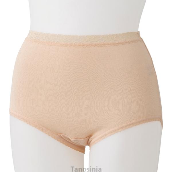 ガーゼ丈長ショーツ(2枚組)の特徴・肌に優しいガーゼ素材のショーツです。●カラー/ピーチ・モカ●サイズ/Ｍ・Ｌ・ＬＬ●素材/[本体]綿100％[レース部]ナイロン・ポリウレタン●原産国/中国製●洗濯方法/洗濯機ＯＫ（ネット使用）●その他/2...