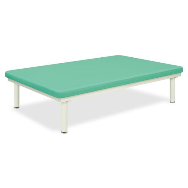 高田ベッド かどまるホーム TB-1073の解説○シート（天板）の四隅コーナーをやさしく演出するかどまる加工を採用○リハビリ室での運動療法や物理療法に活躍するトレーニングベッド○長時間の訓練等でも安定性を実現する硬質ウレタンフォームを採用○...