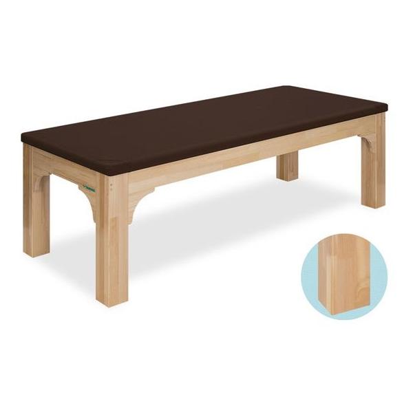 高田ベッド タフモクベッド TB-1272 木製ベッド 整体ベッド マッサージベッド 施術台 整骨院 治療院 治療台の解説○強化型仕様の極太9cm角脚部を採用した安定性の高いタフな木製加工○上質なメルクパイン材に食品衛生法に適応の低臭透明ニ...