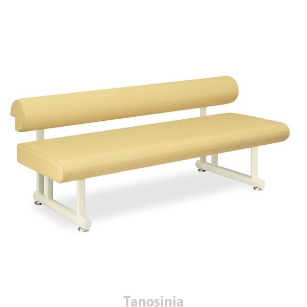 【高田ベッド ソファーSR・背付き　TB-132-02の仕様】■丸みのあるデザインが抜群の座り心地とやさしい雰囲気を演出。■立ちあがりやすく脚元の清掃が容易で衛生的な待合いソファー。●クッション厚：5cm（座面） ●重量：約40kg（長さ1...