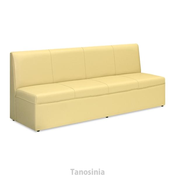 【高田ベッド マックソファー　TB-631-01の仕様】■弾力性と耐久性を実現するチェアラッププラスベルトを座面に採用。■複数名が座るときの目安として重宝するシームライン縫製を採用。●クッション厚：6cm（座面） ●重量：約25kg（長さ1...