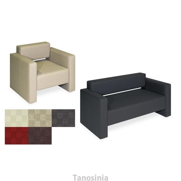 【高田ベッド レゴーフィオレッティ　TB-679-01の仕様】■お洒落でシックなチェック柄がクリーンなメディカルスペースを実現。■立ちあがりやすく脚元の清掃が容易で衛生的な待合いソファー。●クッション厚：3.5cm（座面） ●重量：（01）...