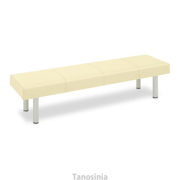 【高田ベッド ソファー・背無し　TB-906-01の仕様】■待合室用の長椅子として実績のあるスチールフレーム型強化タイプ。■複数名が座るときの目安として重宝するシームライン縫製を採用。●クッション厚：5cm（座面） ●重量：約21kg●サイ...