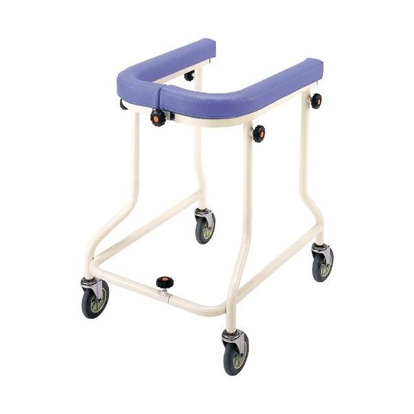 ○低反発ウレタンをバランスよく配合したフィット感のある大型マットの歩行車○主要部はステンレスを使用していますのでメンテナンスが楽です。○使用される方の体に合った幅や高さに合わせて調整出来ます。●サイズ／幅54.5〜60.5×奥行70×高さ7...