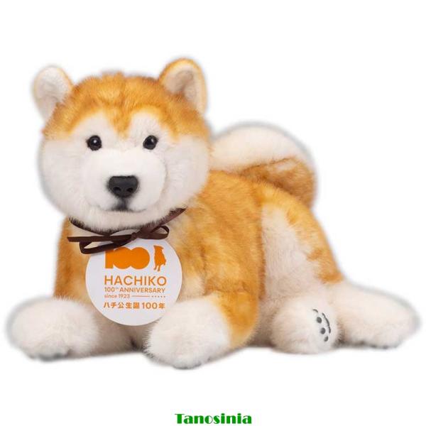 なでなでわんちゃん　秋田犬HACHI　EXの仕様●サイズ：幅42×奥行29×高さ28cm●材質／アクリル、ポリエステル、ABS、ゴム●電源／単4形乾電池×2商品の説明・撫でると鳴く、呼べば答える秋田犬の仔犬のぬいぐるみです。生誕100周年記...