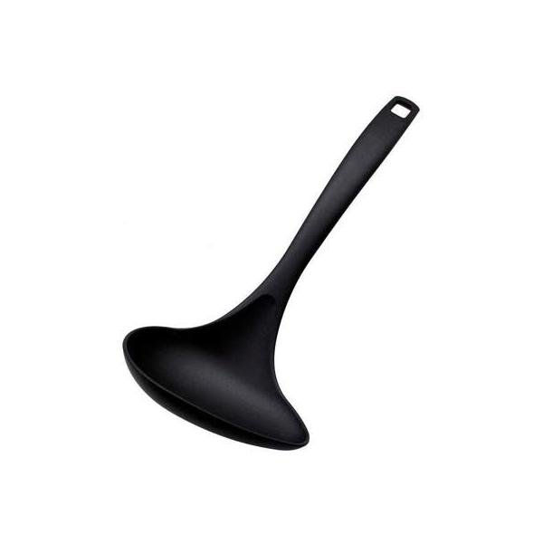 ●鍋・フライパンを傷つけないグラスファイバー30%含有の高耐熱性(250℃)に優れた強化ナイロン製ツールです。