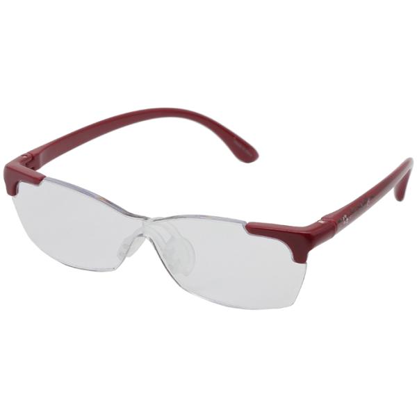 ●柔らかいから壊れにくい手元が大きく見えるメガネ型拡大鏡