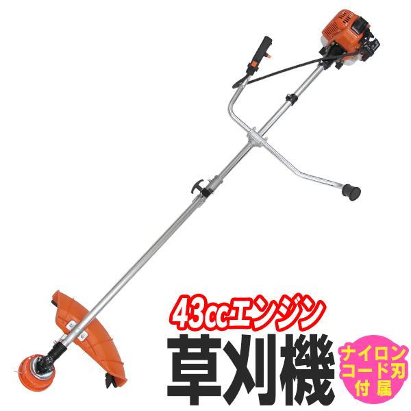 軽くてパワー2ストロークエンジンは、伸びてしまった草や固くなった枯れ草などをガンガン刈ってくれます。スロットルを握れば回転、放せば停止する安心設計です。柔らかい草や金属刃では刈ることができないところ（フェンスなど）で刈るナイロンカッター付き...