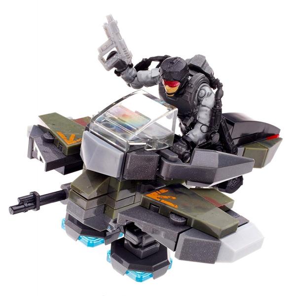 MEGABLOKS（メガブロック）CALL OF DUTY ハーバーバイクレイド 93pcs CNG76HOVERBIKE RAID ATTAQUE DU VEHICULE AEROGLISSEUR INCURSION DE LA MOTO...