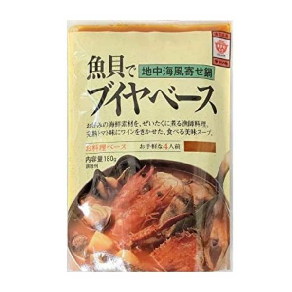 商品の説明お好みの海鮮素材を、ぜいたくに煮る漁師料理。完熟トマト味にワインをきかせた、食べる美味スープ。お手軽な４人前です。原材料・成分トマト、玉ねぎ、ワイン、植物性脂肪、米みそ(大豆（遺伝子組換えでない）、米、食塩）、マヨネーズ、醸造調味...
