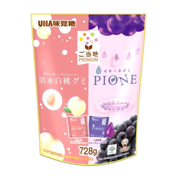 【商品の特徴】 国産厳選果汁・ピューレ使用（岡山県産清水白桃・山梨県産ピオーネ） フィッシュゼラチン使用による口どけの良いやわらか食感 産学連携による学生デザインパッケージ 28ｇ x 26袋 【商品の詳細】 岡山県産清水白桃ピューレの上品...