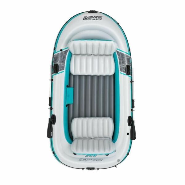 サイズ：3.15m × 1.65m（4人用）最大耐荷重：500kg高耐久・高剛性の上位モデル幅広で安定性が高く、さまざまな水域に対応耐パンク性・伸び抑制・高い空気保持力モーターマウント対応（1.5HPまで）2つのインフレータブルシート硬めの...
