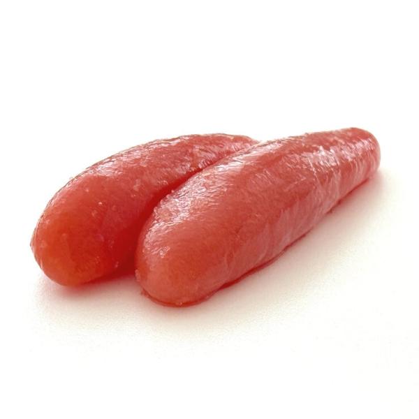 1500g（500g*3パック）を冷凍便でお届けします。アラスカ産スケソウダラの完熟卵を船上で凍結し、明太子・たらこの本場博多で漬込みました。こだわりのあごだしを使い、まろやかな旨味を引き出しています。卵の「つぶ感」をお楽しみください。1パ...