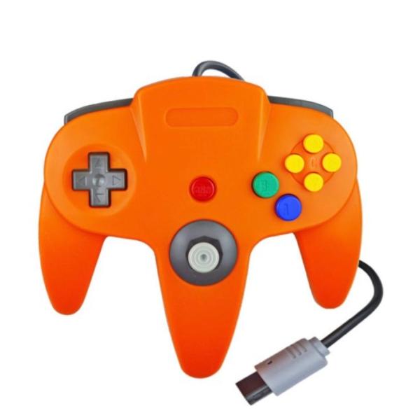iFormosa ニンテンドー NINTENDO64 N64 ゲーム コントローラーブロス オレンジ IF-N64C-OR | タオバオの達人 ...