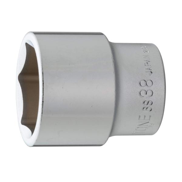 サイズ：6S-38:二面幅:38mm対辺寸法(mm):38差込角(mm):19.0全長(mm):60生産国:日本