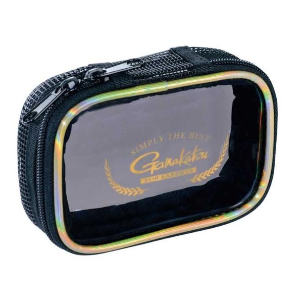 カラー：ブラック×ゴールドサイズ:D80×W120×H40mm素材:P.V.C