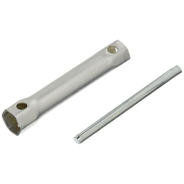 カラー：無し対応サイズ Dタイプ(六角対辺18.0mm) | Cタイプ(六角対辺16.0mm)全長：118mmプラグの標準サイズ、DタイプとCタイプの2種類のプラグが脱着できる簡易プラグレンチです奥深い箇所にあるプラグでもボックスレンチ等を...