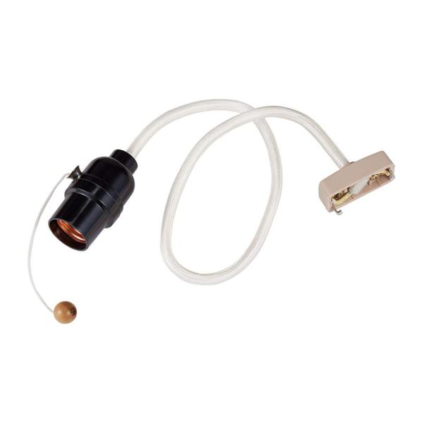 カラー：ホワイト■定格電圧:100V ■適用電球：60Wまで ■口金：E26 ■コード長：0.5m