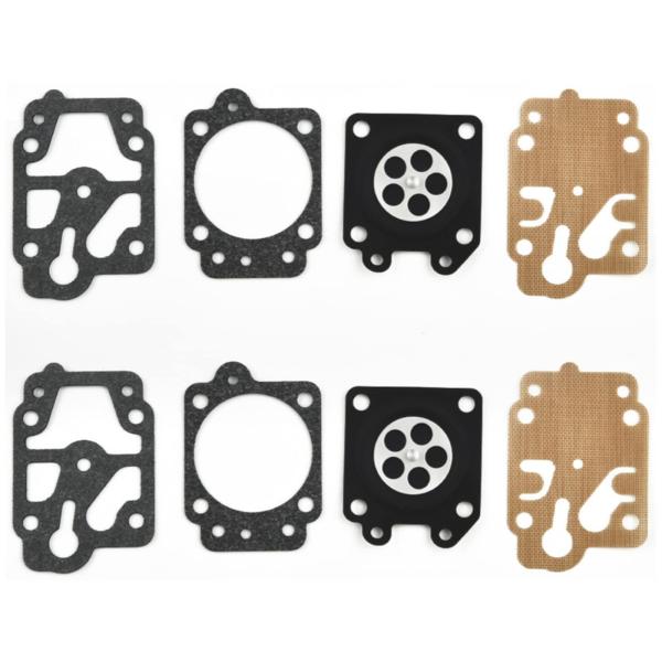 【パケージ内容】2x4個のキャブレターダイアフラム（２セット8個入り）【シンプルな操作】トリマーにそれらを置き、ドライバーをしっかりとねじってください。完璧なフィットネスの元の機器と正確に一致しています。【機能】当商品はワルボロキャブレター...