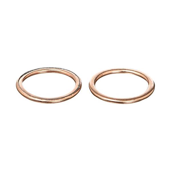 適合車種 バリオス/エリミネーター250V等2ヶ1セット販売マフラー交換時、整備時の必需品。マフラーガスケットは一度使用すると潰れてしまう再使用できない消耗部品です。再使用すると排気漏れが発生し、本来の性能を発揮できなくなる恐れがあります。...