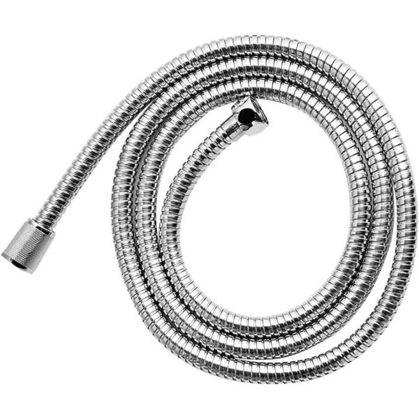 製品内容：シャワーホース 1pcs シルバーサイズ：1.5m コネクター：20mm原材料：外管は高品質のステンレス、内管は高品質のPVCゴムで作られています。 シャワーヘッドの接続部は360°自由に回転させることができ、使用中の絡まりを防止...