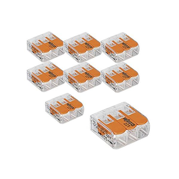 カラー：クリアサイズ：電極数:3本スタイル：8個入電線数:3本特定電気用品の表示(屋内配線用途共通):(定格)20A/300V・(適応電線)単線(銅)1.6/2.0mm径一般用途:(定格)32A/450V一般用途:(適応電線)単線(銅)0....