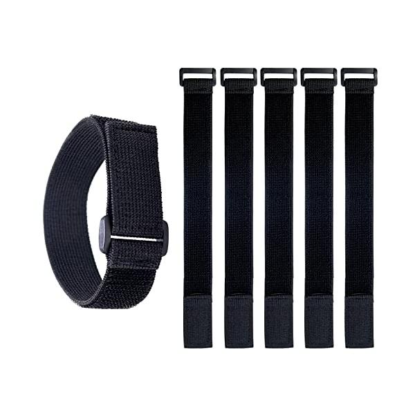 カラー：ブラックサイズ：30*2.5*0.3CMサイズ：幅2.5cm,全長5.0cm ,重さ：8.6g素材:伸縮性に優れたゴム素材を採用パッケージ：6本セット