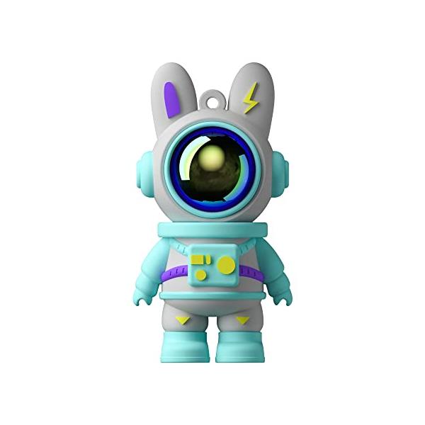 カラー：グリーンサイズ：64G便利性・USBメモリかわいい：おもしろ 宇宙ウサギ設計 4つの色の選択。観はシンプルでファッション性もあり、プレゼントとしても相応しい。対応するデジタル家電: USBインターフェースを搭載するデジタル家電(US...