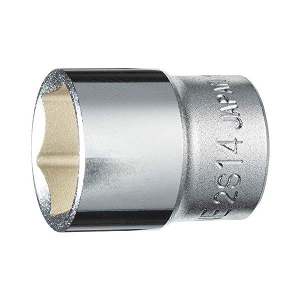 サイズ：2S-14:二面幅:14mm対辺寸法(mm):14差込角(mm):6.35全長(mm):23.5