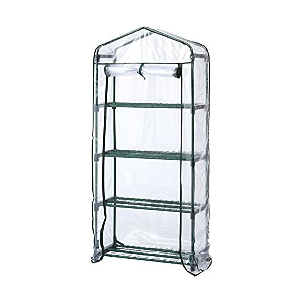 サイズ：3) 4段スタイル：1) 奥行32cm付け替え簡単。ビニー ル温室 スリム 4段(別売)にかぶせてヒモで固定するだけ。ASH-20T ビニー ル温室 スリム 4段専用の替えカバーのみです。大切な植物を冬の寒さや霜から守ります。サイズ...