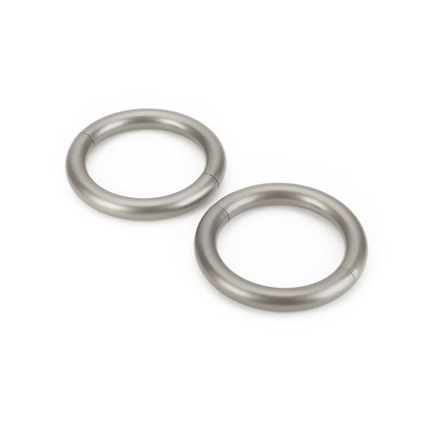 カラー：ニッケルサイズ：直径12cmサイズ:1個/約φ120mm材質:ABS樹脂原産国:中国セット内容:タイバック 2個