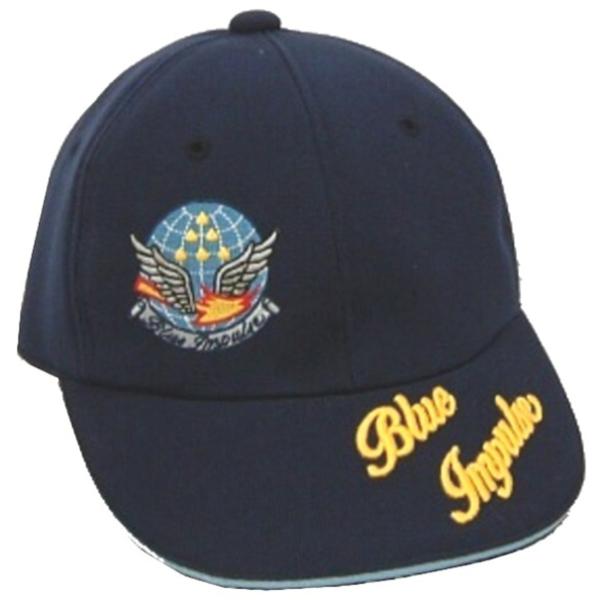 ■商品説明航空自衛隊　Japan Air Self-Defense Force(JASDF)ブルーインパルスのロゴマークが入った、子供用のキャップです。サイズ調整ができるアジャスター付きです。■商品詳細【サイズ】・S:約50cm〜53cm・...