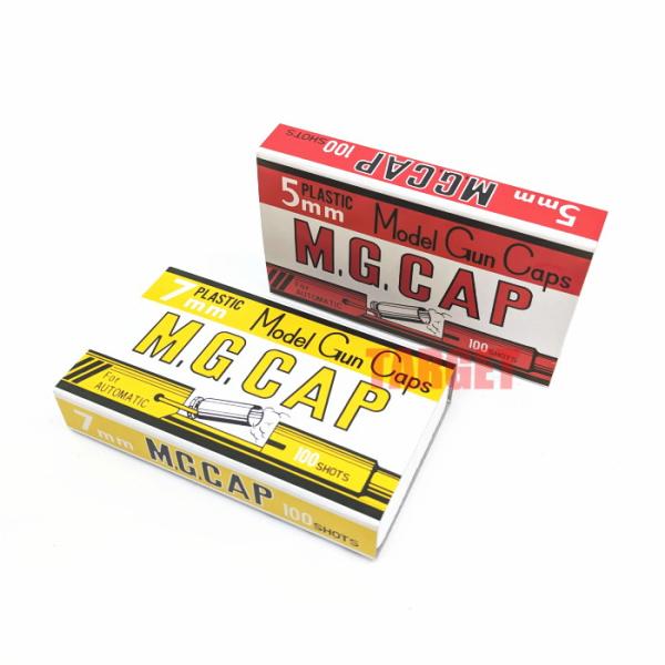 ■商品説明発火モデルガン用の火薬キャップです。各メーカーに推奨されているポピュラーな火薬です。■商品詳細製造元：カネコ種　類：5mm / 7mm対　象：各種モデルガン■注意事項他店舗と在庫を共有しておりますので、ご注文のタイミングによりキャ...