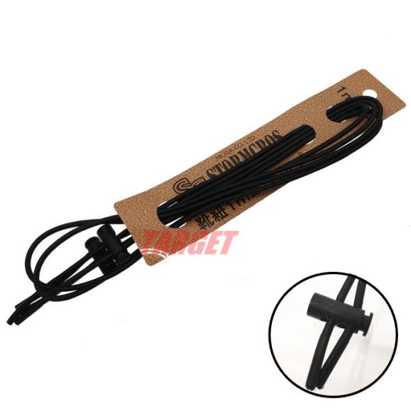 ■商品説明半長靴の靴紐です。ゴムタイプでエンドストッパー付なので、脱ぎ履きが楽です。■商品詳細生産元：三浦商店（STORMCROS)材　質：ラバー他サイズ：約100cm■注意事項※発送に関してのご注意※当店に在庫がない場合、お取り寄せとなり...