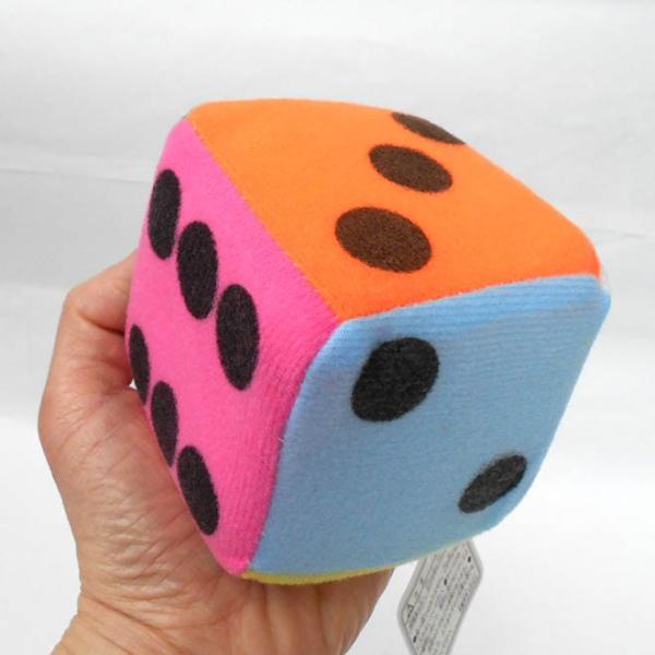 【セット内容】 ●カラフルサイコロ2個組   ●サイズ：8×8×8cm【本体材質】ナイロン