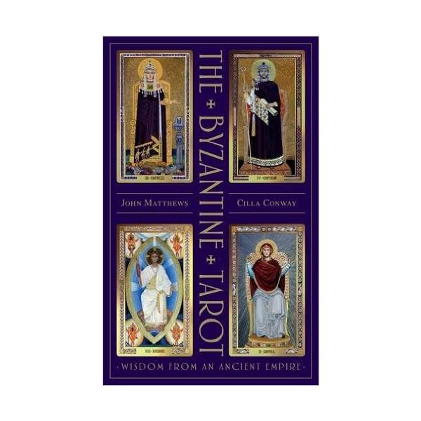 ビザンチンタロットThe Byzantine Tarot: Wisdom from an Ancient Empire英語版カード：131×75mmボックス：232×145×50mm７８枚すべて絵札です。ウェイト版に準拠しています。１４５３...