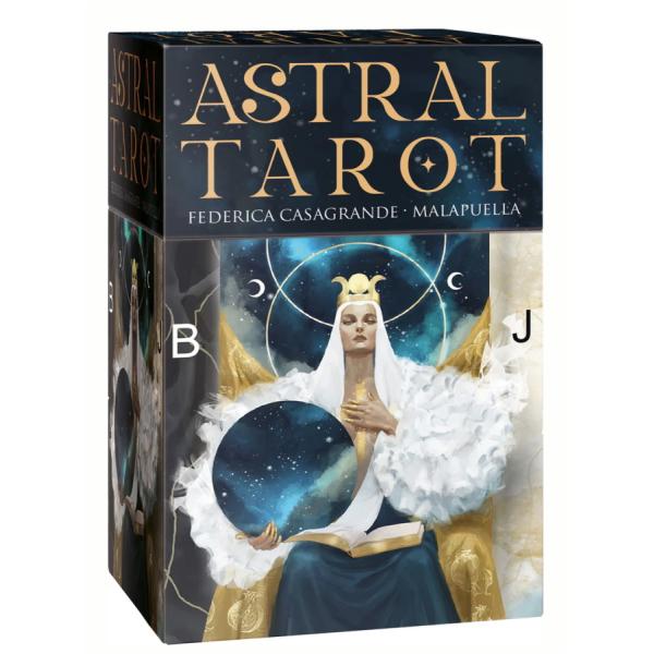 【正規品・直輸入】 アストラル タロット ASTRAL TAROT タロットカードFederica Casagrandeの見事なイラストとマラプエラの叡智が融合し、視覚的な美しさと占いの内容が完璧に融合した占星術タロットが誕生しました。アル...