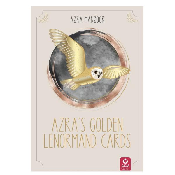 ◆【正規品・直輸入】 アズラズ　ゴールデン  ルノルマンAZRA’S GOLDEN LENORMAND CARDSルノルマンカードルノルマン占い師のAzra Manzoorが、伝統的なルノルマンカードに現代的なアプローチを施しています。この...