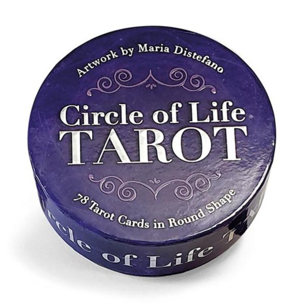 ◆タロットカード サークル オブ ライフ タロット　リニューアルLoScarabeo社2020年の話題の超新作。珍しい円形タロットカード・サークルオブライフがサードエディションとして再登場！カードの形にマッチした素敵な絵柄が人気となっていま...