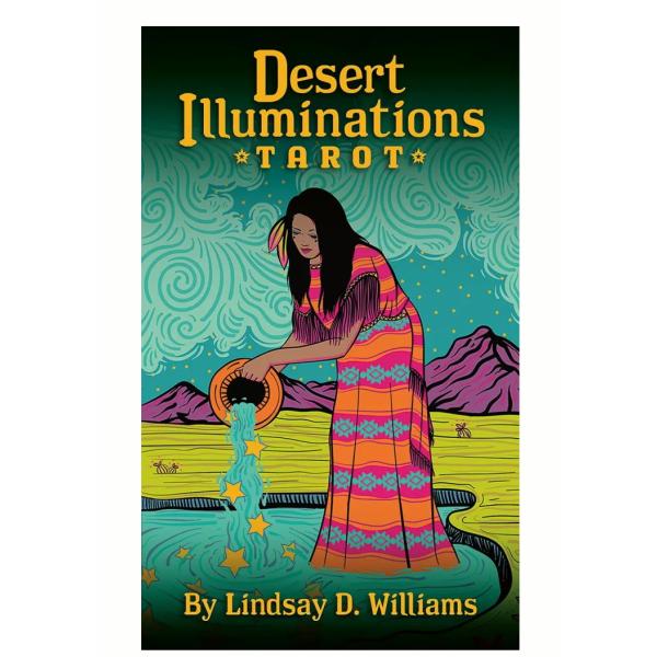 【正規品・直輸入】 デザート イルミネーションズ タロット DESERT ILLUMINATIONS TAROT タロットカード砂漠には地球上のどの場所とも異なる神秘的な美しさと宇宙のエネルギーがあります。この魅惑的な風景はスピリチュアルな...