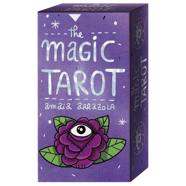 ◆タロットカード マジック タロット様々メディアやフォーマットで活動するスペインのアーティストAmaia Arrazola（1984年〜）制作のタロットカード。可愛らしい東京滞在中の様子をまとめたスケッチブックも発行していますが、このタロッ...