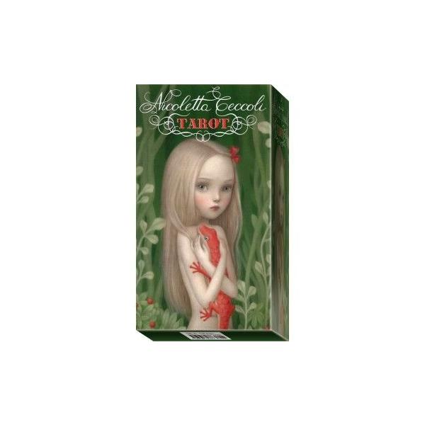 ◆ニコレッタ チェッコリ タロット世界的に有名なイラストレータ。ニコレッタチェッコリ！彼女の才能をいかんなく発揮して描かれたタロットカードは発売前より話題騒然。少女から大人への変移、狂気と調和をイメージしたアートワークは、一枚一枚が美しく見...