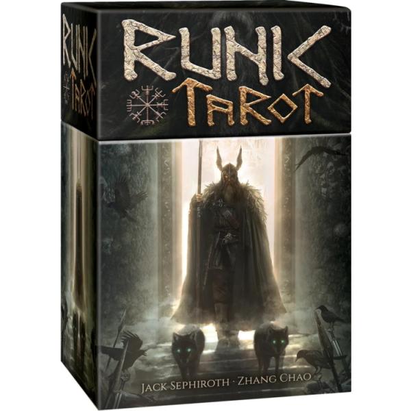 ◆ルーニック タロットRUNIC TAROTタロットカードHeaven &amp; Earth Tarotの著者が、北欧神話をもとに制作した究極のデッキRunic Tarot。ルーンの知恵、スカルドの詩（北欧、特にスカンディナヴィアやアイス...