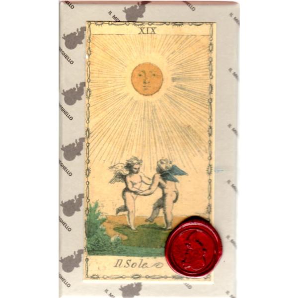 ■タロッコ ネオクラシコTAROCCO NEOCLASSICOタロットカード1810年Ferdinando Gumppenbergから発行された新古典主義タロットカードをIl Meneghello社が復元。しっかりした紙（ラミネートはされて...