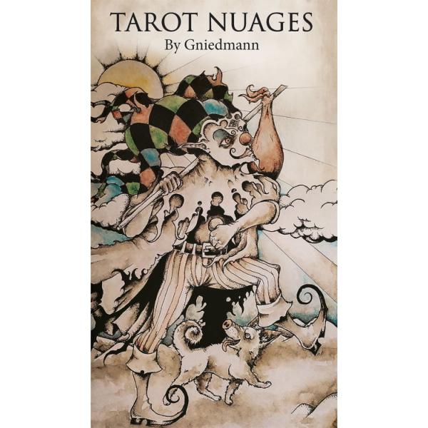 ◆タロット ニュアージュTAROT NUAGES タロットカード雲の上にある遠い町ニュアージュには、独自の文化、生き物、伝統、そしてタロットがあります。ニュアージュ・タロットはマルセイユ版タロットに敬意を表しアンティークな要素もありますが、...