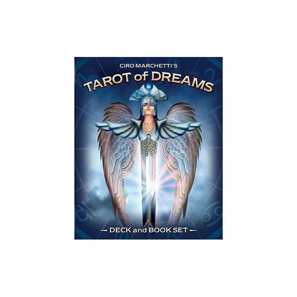 人気ルノルマンカード【ギルデッド・レヴェリー・ルノルマン 】やオラクルカードをデザインしたCiro Marchetti 。著名なデジタルアーティストである彼が製作した美しいタロットカードがブックセットで発売されました。 タロットオブドリーム...
