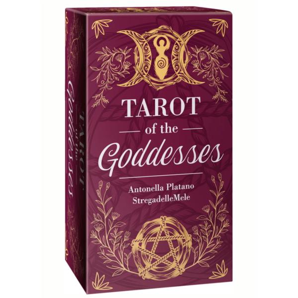【正規品・直輸入】 タロット オブ ザ ゴッデス TAROT OF THE GODDESSES タロットカードTHE GODDESS TAROTの改訂新版タロットが登場。母、予言者、戦士、魔術師...神聖な女性像、その姿は神話におけるすべて...