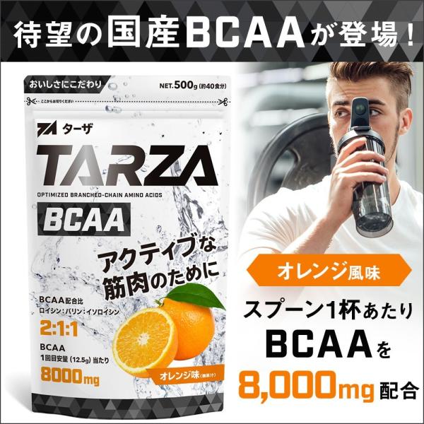 ・TARZA（ターザ）は累計販売10万食を突破した国産のスポーツ食品ブランドです。水に溶けやすく、泡立ちが少なく、美味しさにこだわった独自配合です。・スプーン1杯当たり約8000mgのBCAAを配合しています。＜ロイシン 4000mg、イソ...