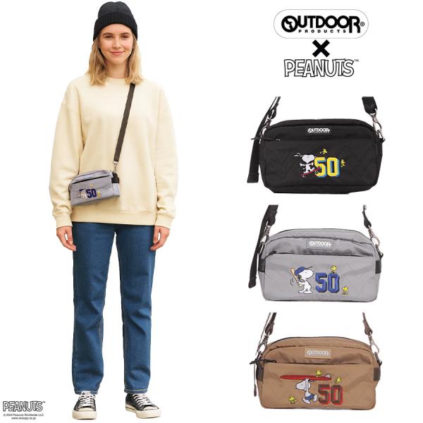 outdoor products（アウトドアプロダクツ）ピーナッツ ショルダーバッグ商品番号：odb030
